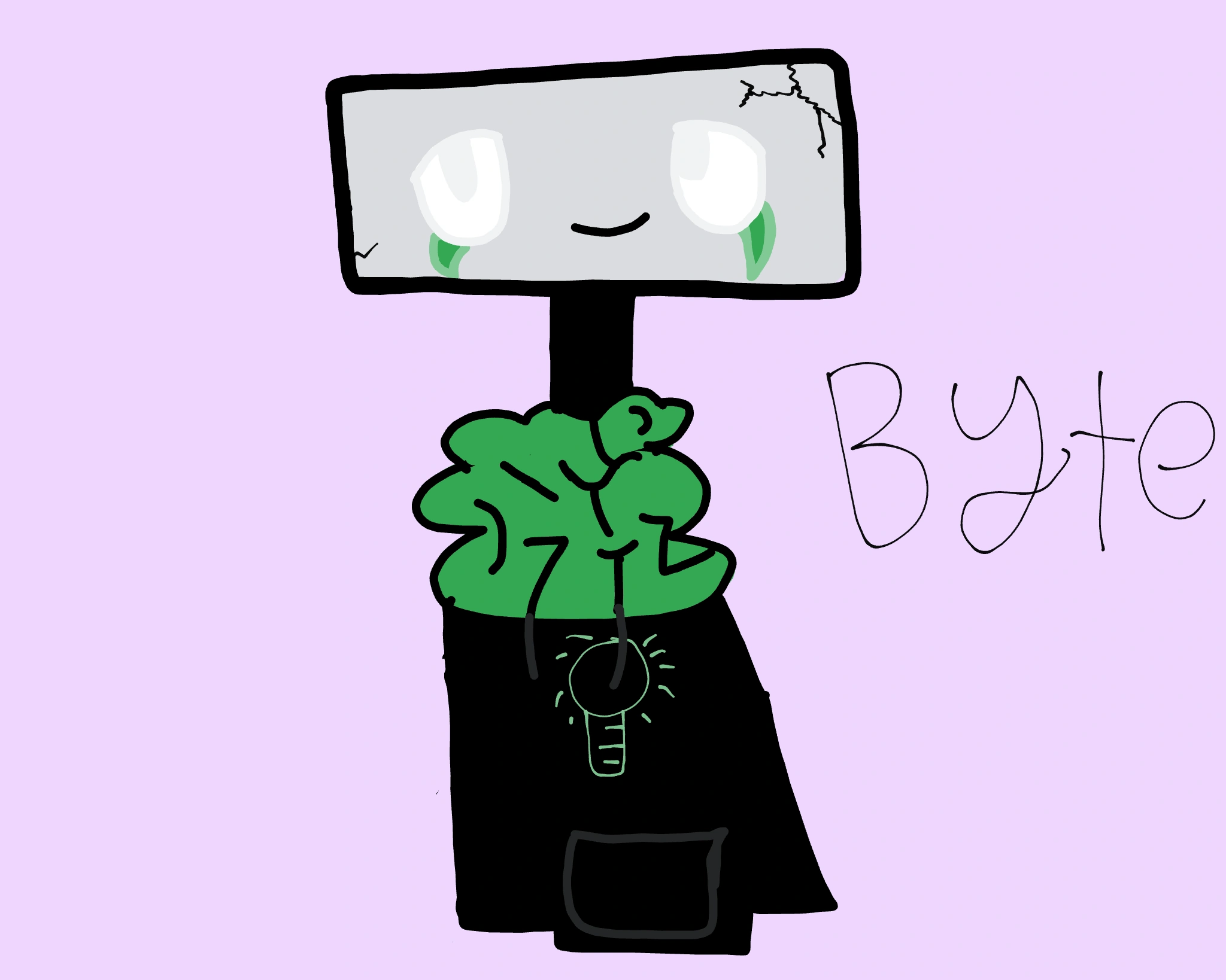 Drawing Peoples Ocs! (No more requests). Part- 4. Oc: Byte. | Fandom