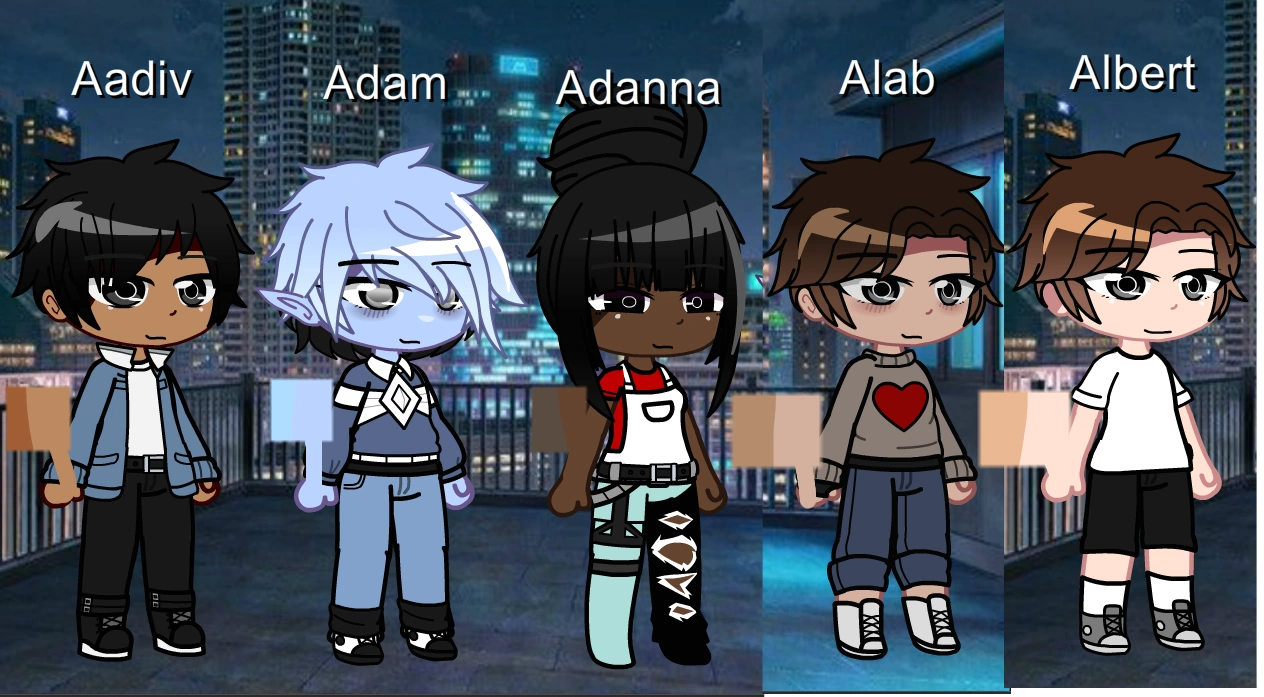 Comparing skintones on my updated Flicker Characters | Fandom