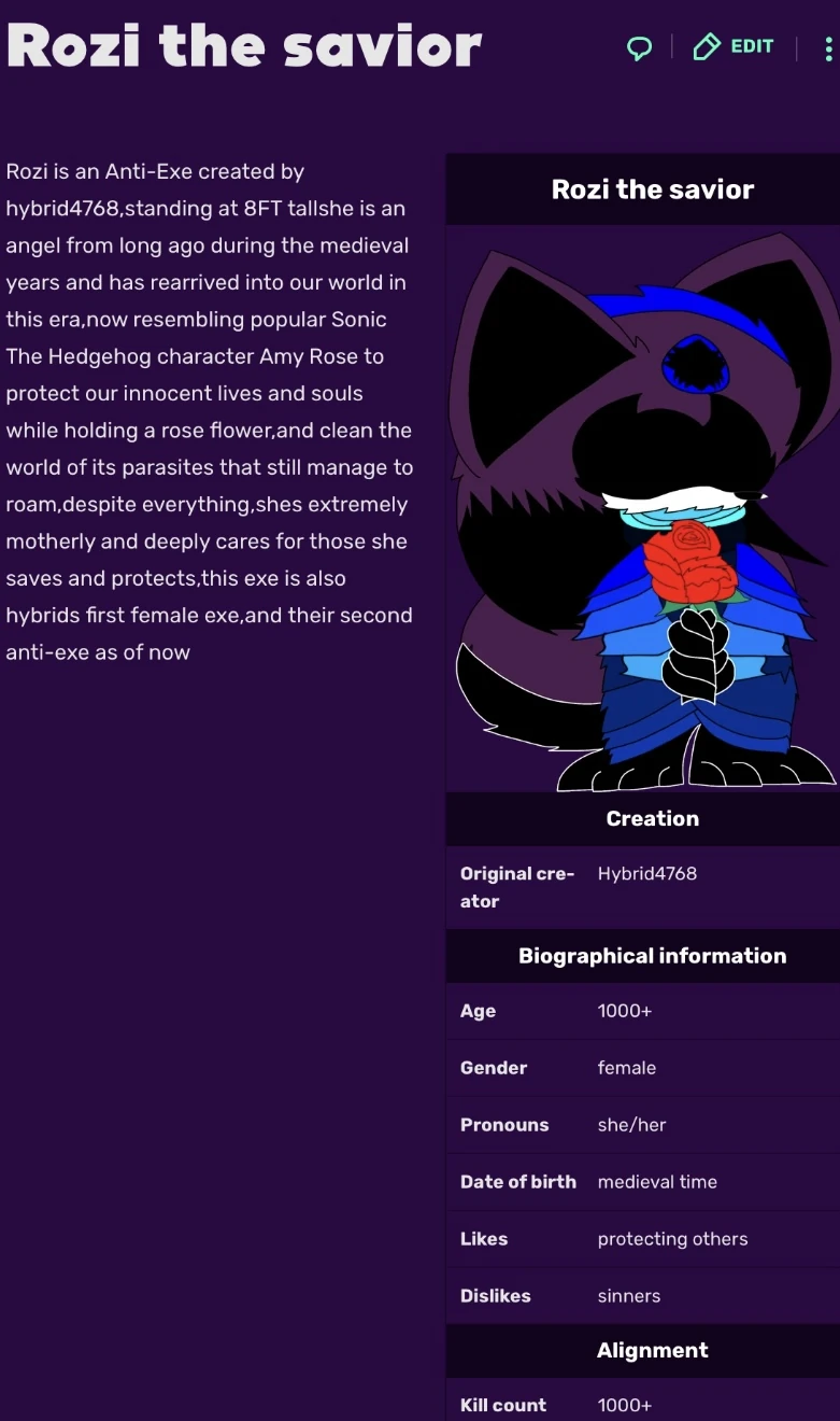 Shes got a wiki now (W.I.P duh LOL) | Fandom