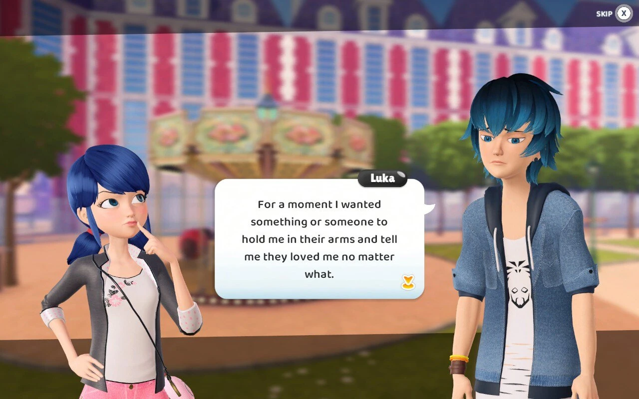 here is how lukagami came true and also kagami giving adrien a sword ...