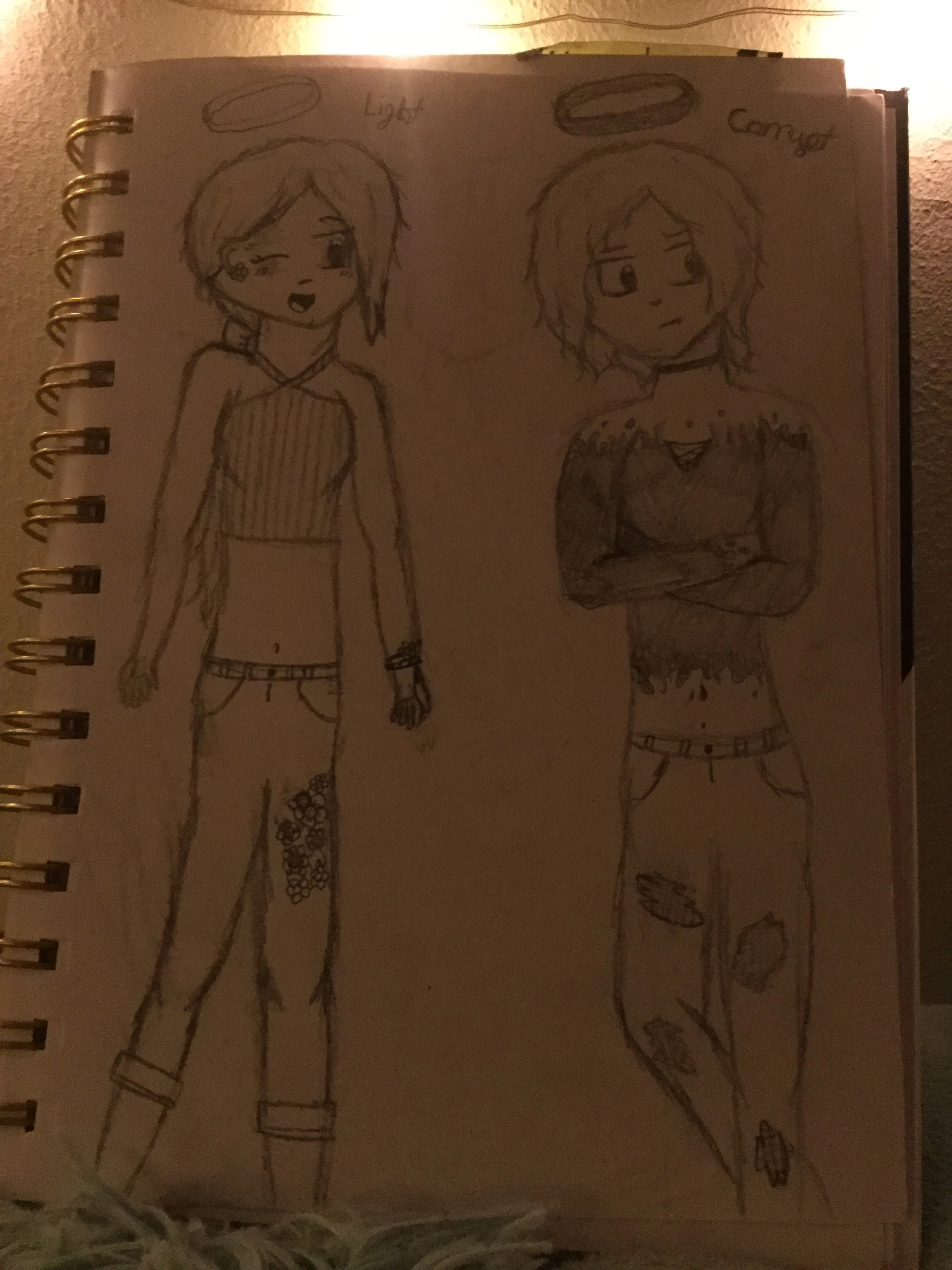 Corrupt halo and light halo (click for full pic) | Fandom