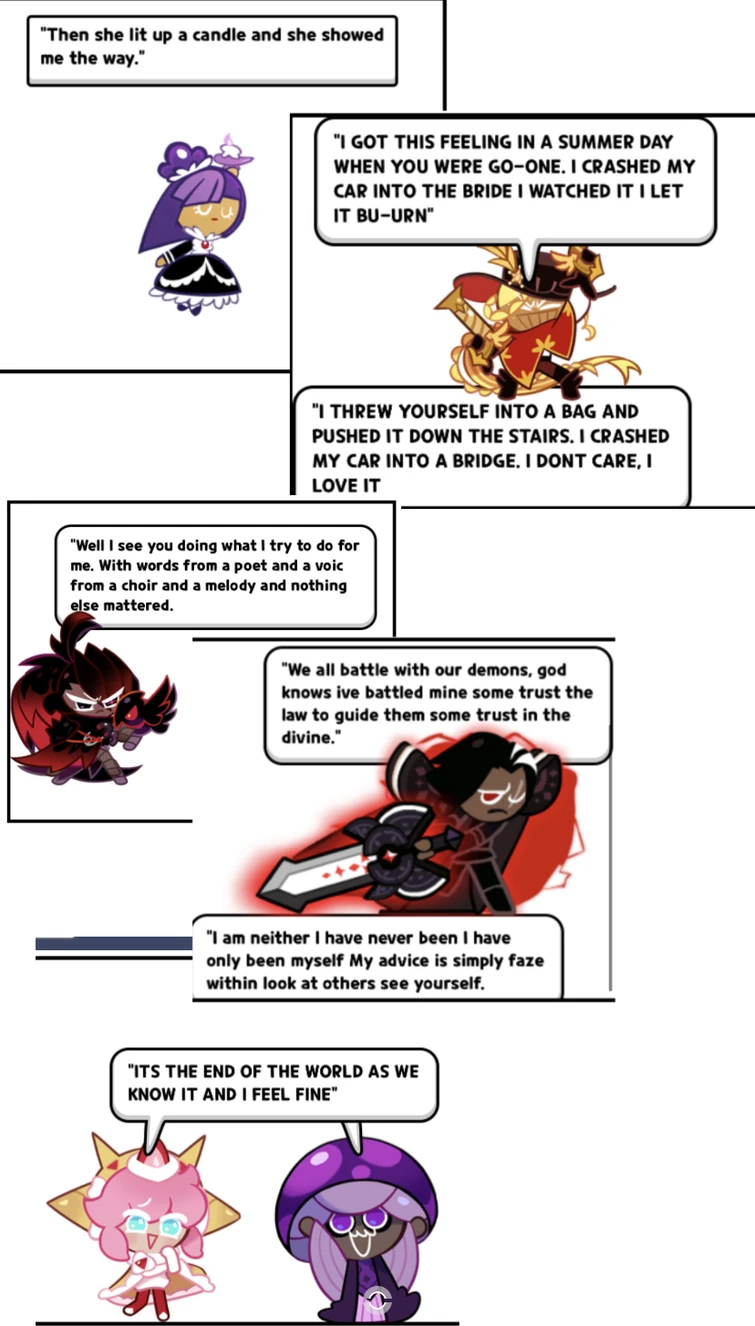 Cookies and their song lyrics | Fandom