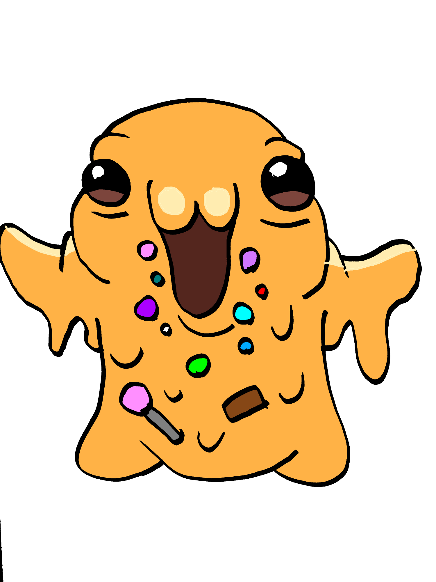 My drawing of SCP 999 | Fandom