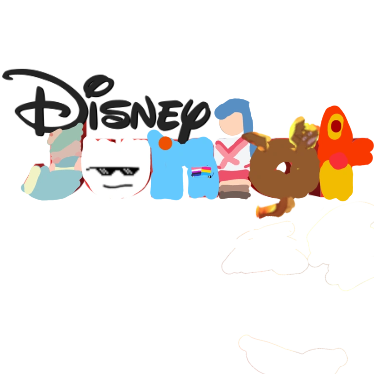 Wikitubians in the old Disney Junior logo | Fandom