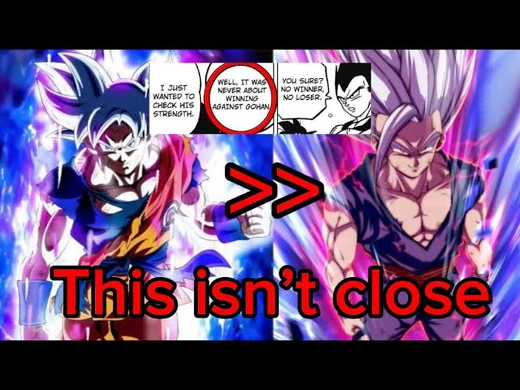 Goku is stronger than Gohan confirmed? | Fandom