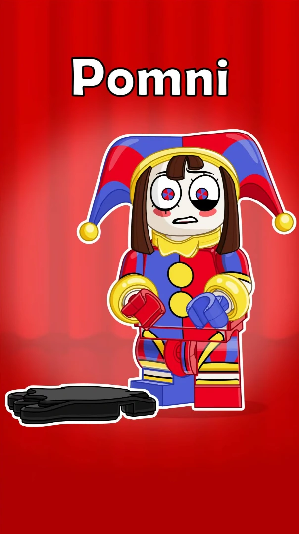 LEGO Pomni (By Drew Mellow)! | Fandom