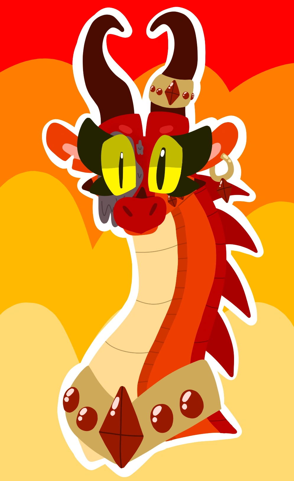 Day 2 of drawing WoF queens (Click to see full artwork) | Fandom