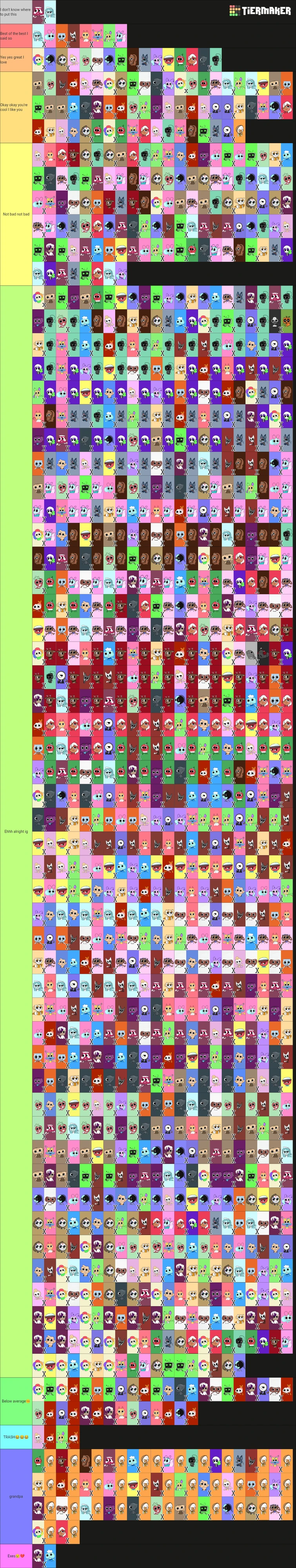 Ship tier list with every ship😇😇😇 | Fandom
