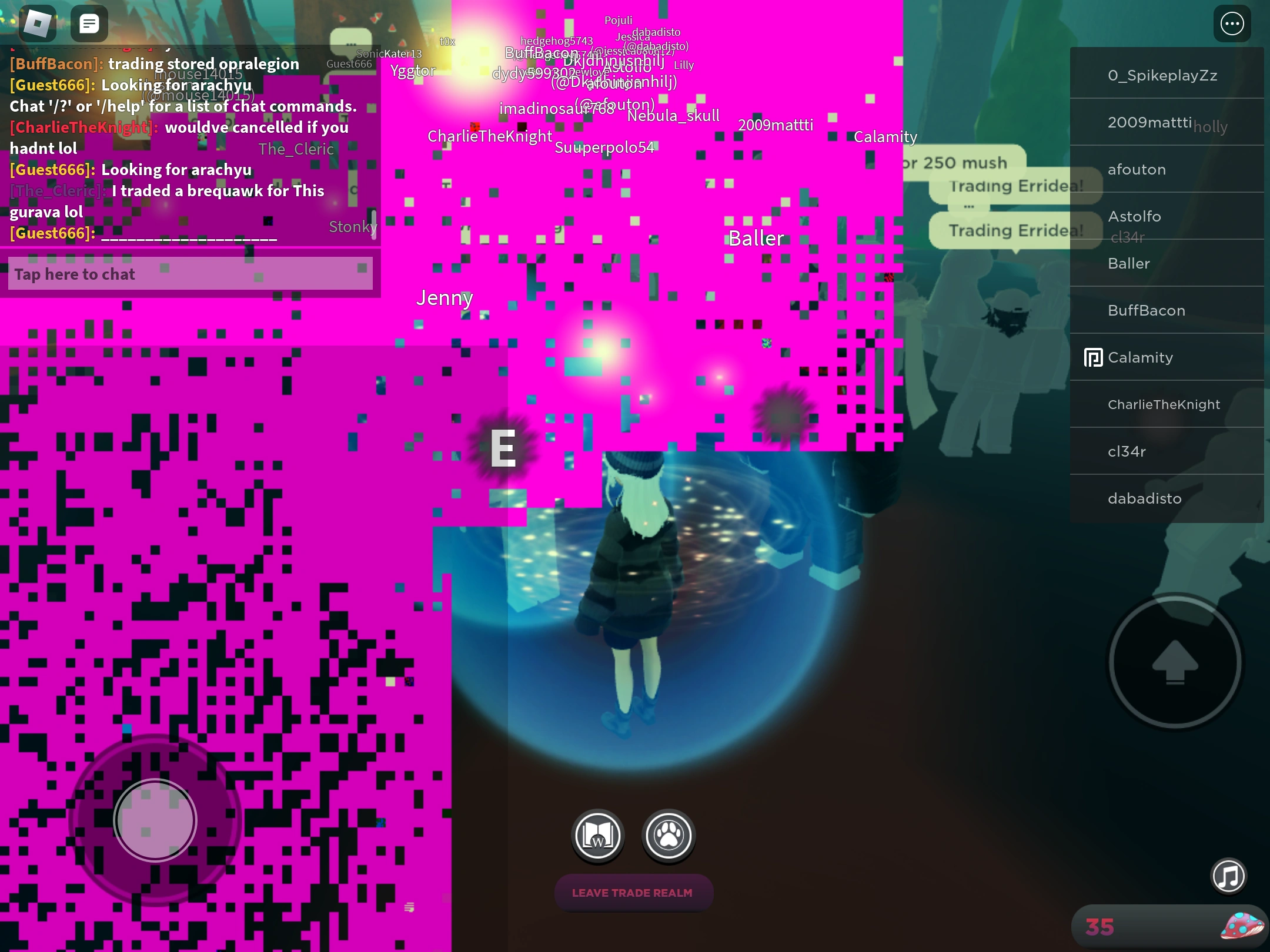 pink screen glitch part 2. | Fandom