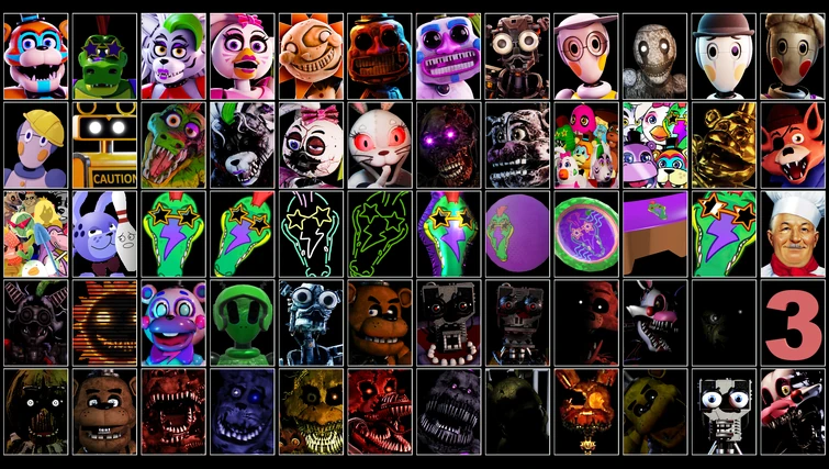 The Ultra Custom Night roster in my style (Feel free to make the ...