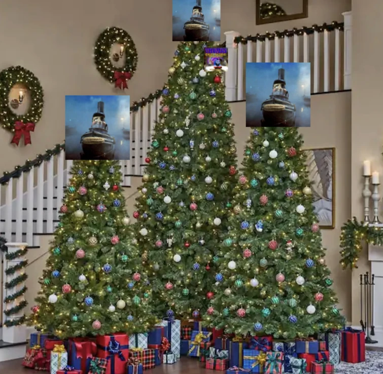 Christmas tree for profile pictures (with my new profile picture as the ...