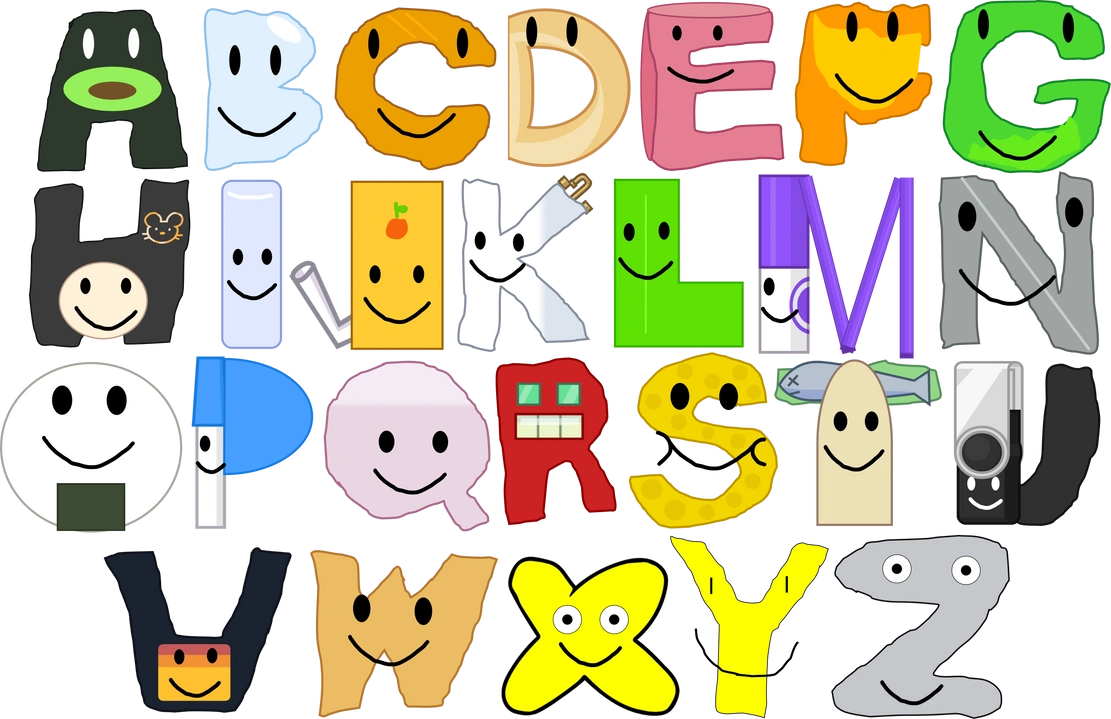 BFDI x alphabet lore crossover. | Fandom