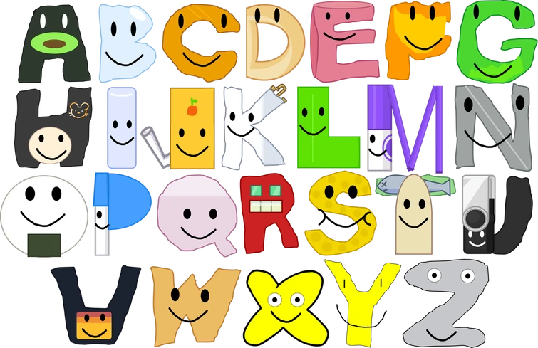 BFDI x alphabet lore crossover. | Fandom