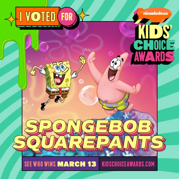 Vote SpongeBob for KCA 2021! | Fandom