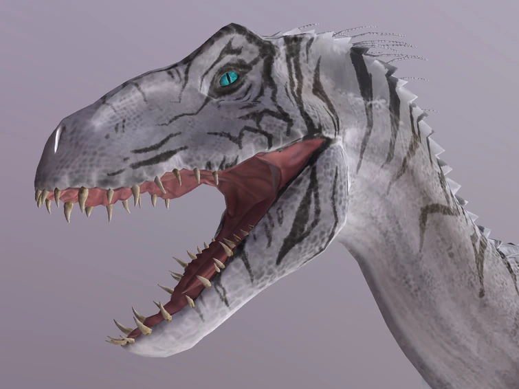 White Tiger Indoraptor: Second hand-painted model reskin :D | Fandom