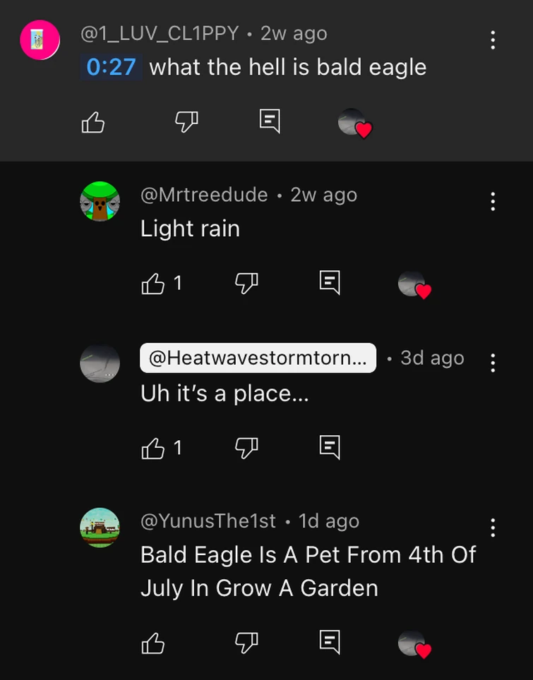 strangest reply section i’ve seen LMAO | Fandom