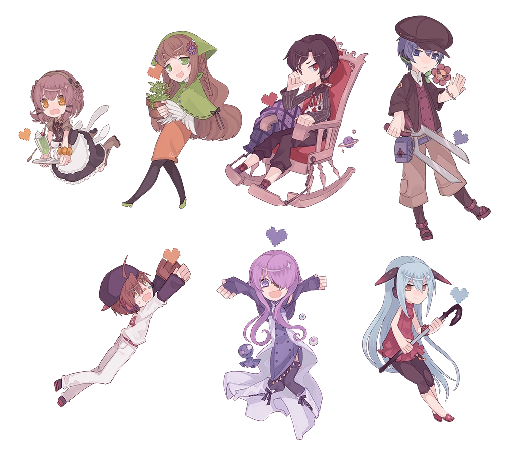 Category:CocoAlley Characters | 1bitheart Wiki | Fandom