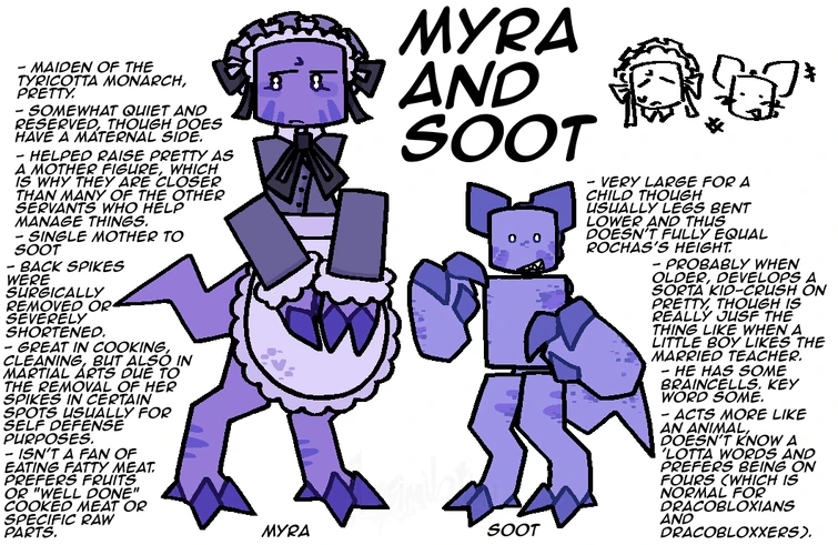 Myra and Soot Reference Sheets!! (Assimilation Art) | Fandom