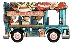 well thankfully the new bus paints on the HCR2 fandom is transparent ...