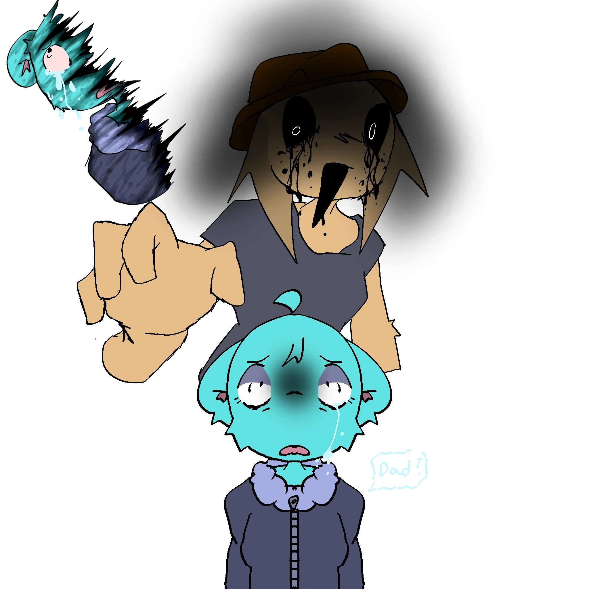 (REPOST) ' Dad ? ' - SPRUNKILARITY (SKY AND TUNNER) | Fandom