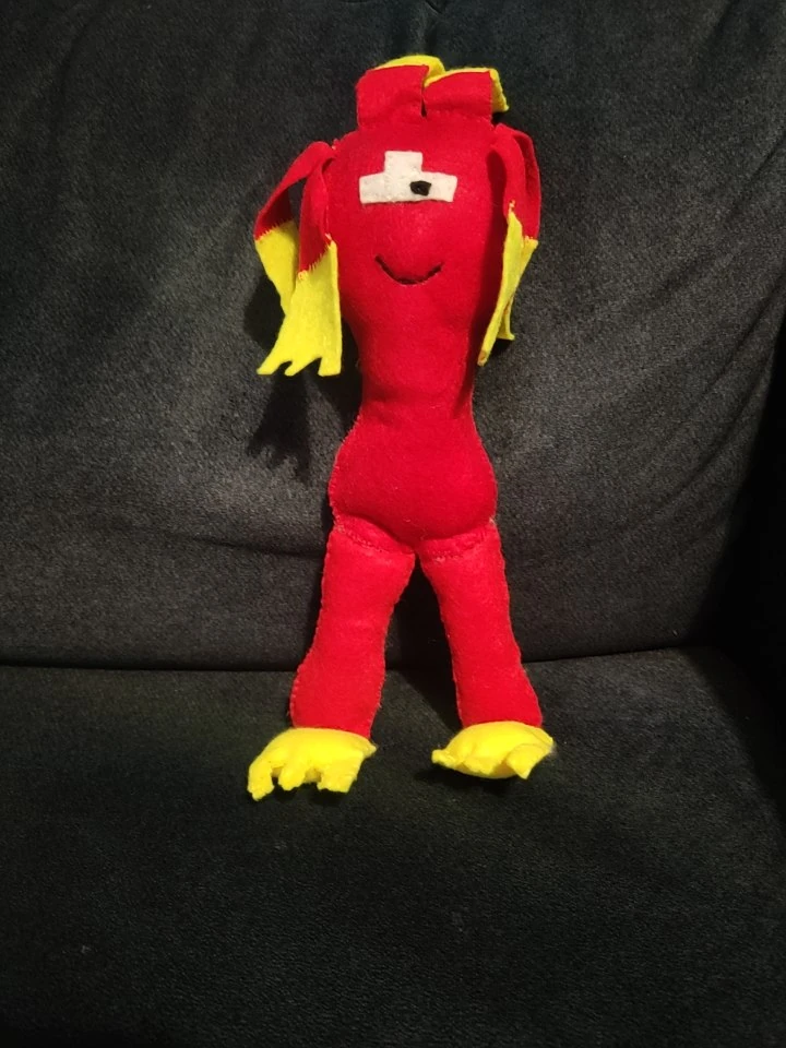 Made red prismatic whaddle irl | Fandom