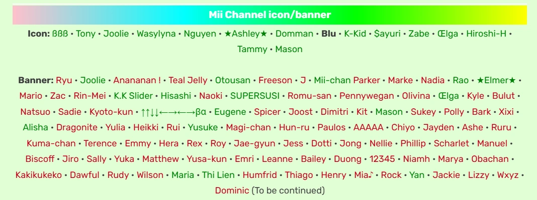 We have all the Mii Channel Icon Miis!! | Fandom