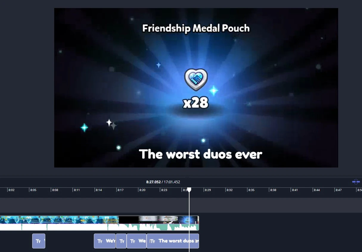 Hello people I have been editing a video for the past 3 hours and I'm ...