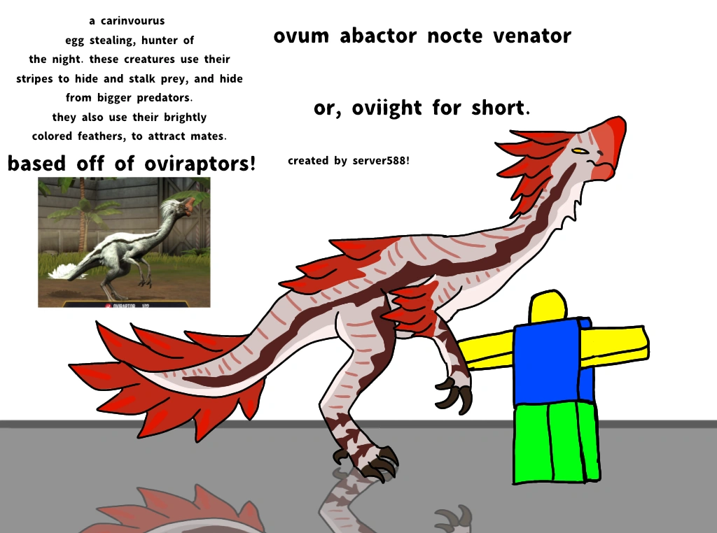 introducing another creature concept, ovum abactor nocte venator! or ...