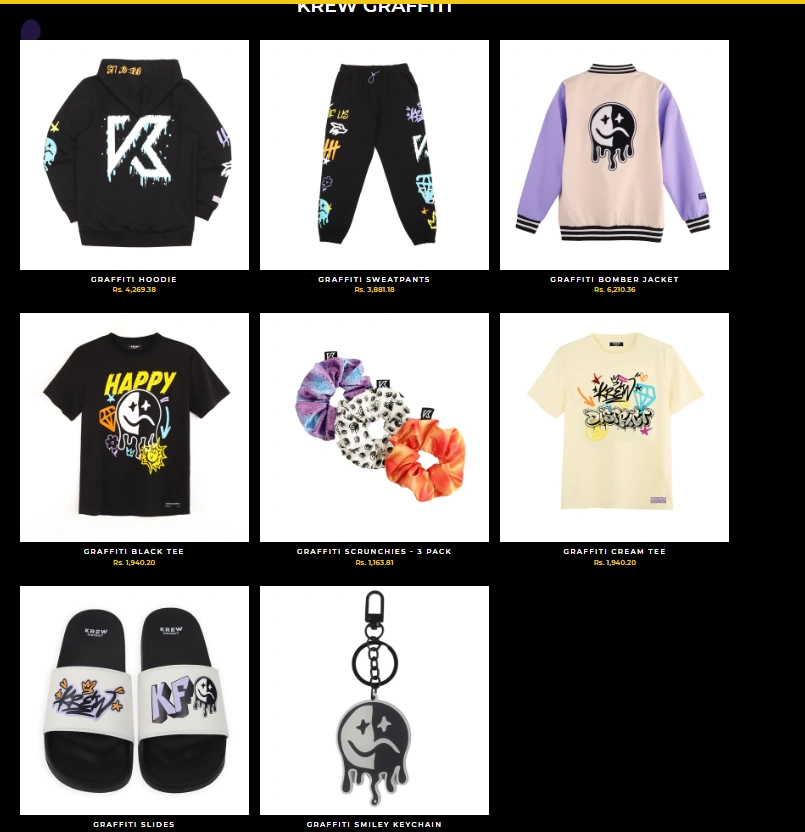 Yayyy there's new KREW graffiti merch woohoo! | Fandom