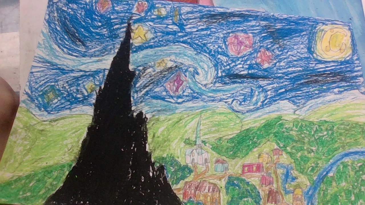 My interpretation of Starry night | Fandom