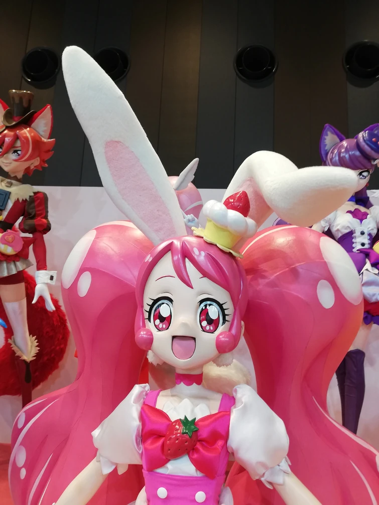 【All Pretty Cure Exhibition Yokohama】Life-size mannequins of PreCure ...