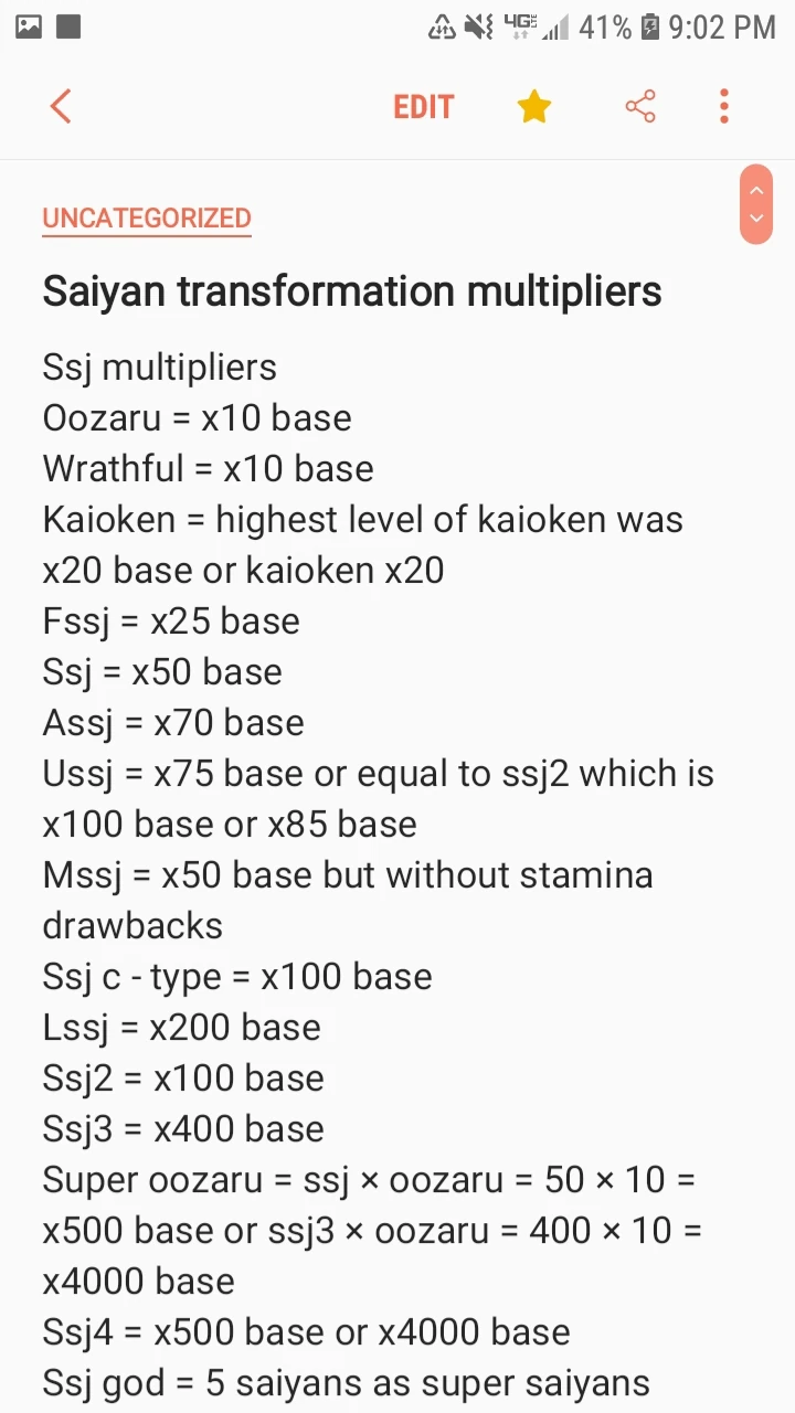 Saiyan multipliers | Fandom