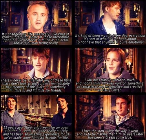 How Harry Potter Changed Your Life As It Did To Their Cast | Fandom