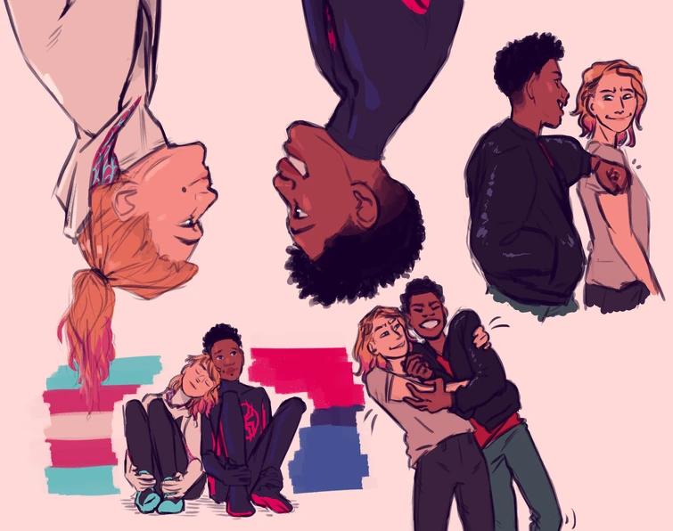 Watch the new Spiderverse my love for Gwiles came back | Fandom