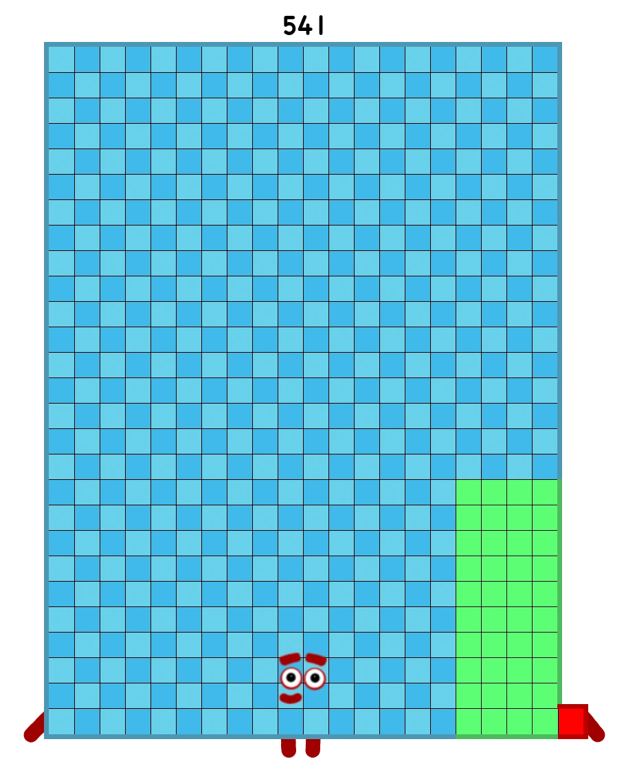 My fanmade Numberblocks 541 and 744 | Fandom