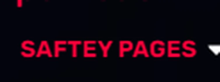 you misspelled safety :'3 | Fandom