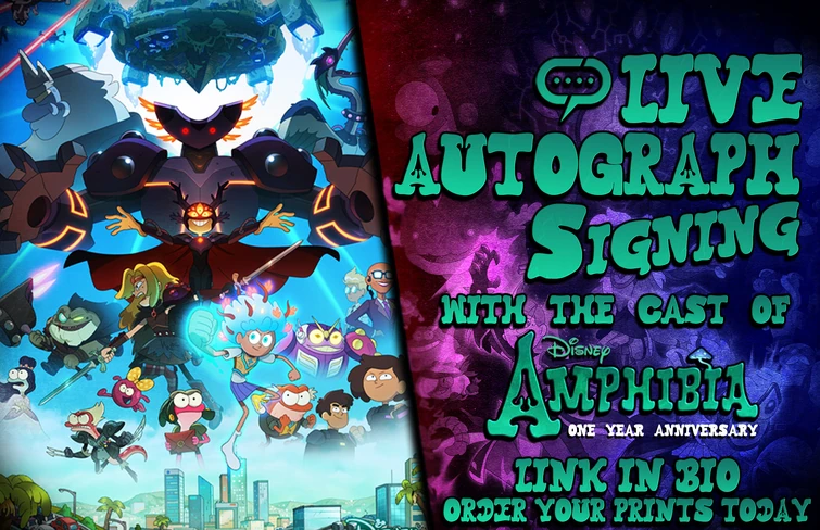 Streamily.com Present's: Amphibia Group Signing. Bill, Zehra, Amanda ...