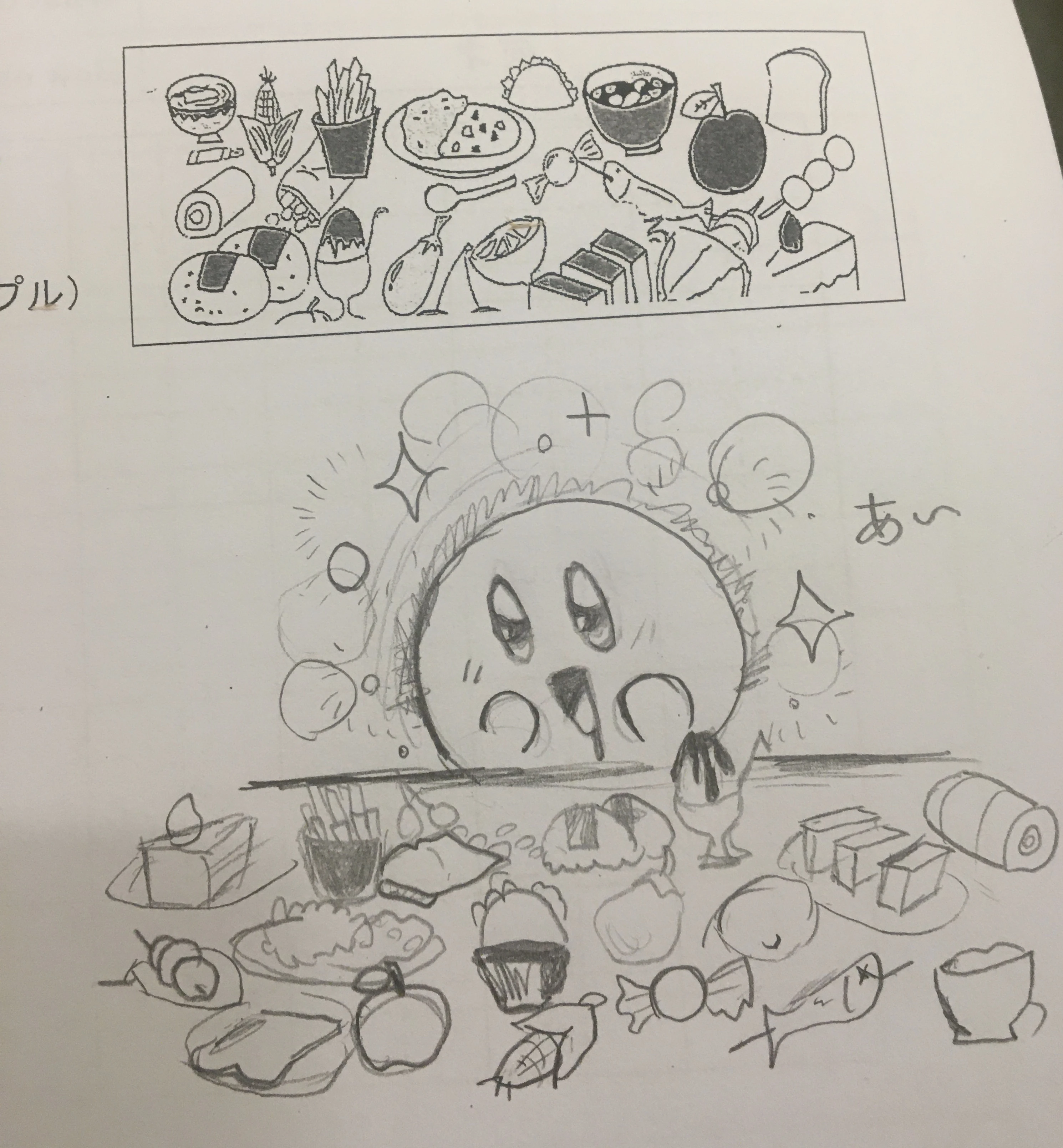 Kirby and more food | Fandom