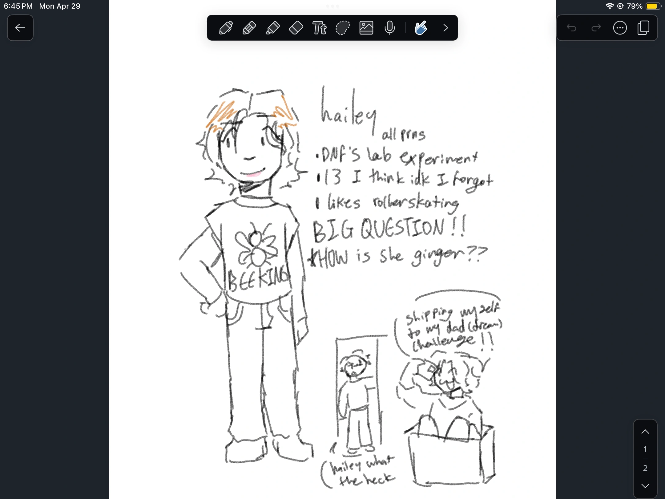 this is the dnf child hailey was talking about btw | Fandom