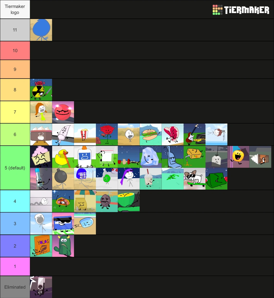BFDI Mini Points Viewer Voting 9 | Fandom