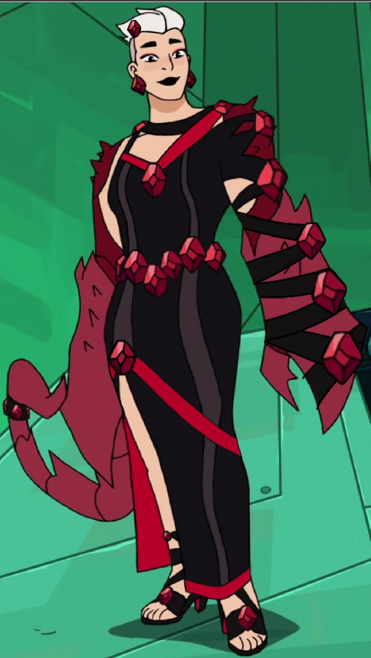 Edited Scorpia’s dresses (click/tap for the full view on the last one ...