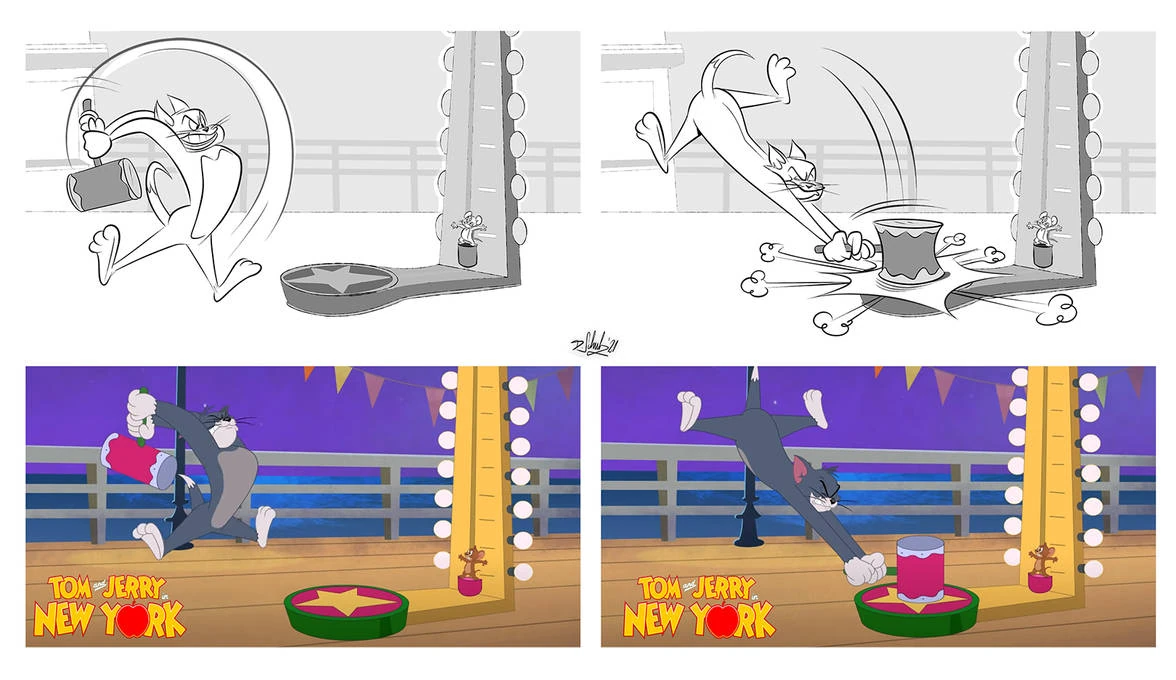 Tom and Jerry in New York Model Sheet | Fandom