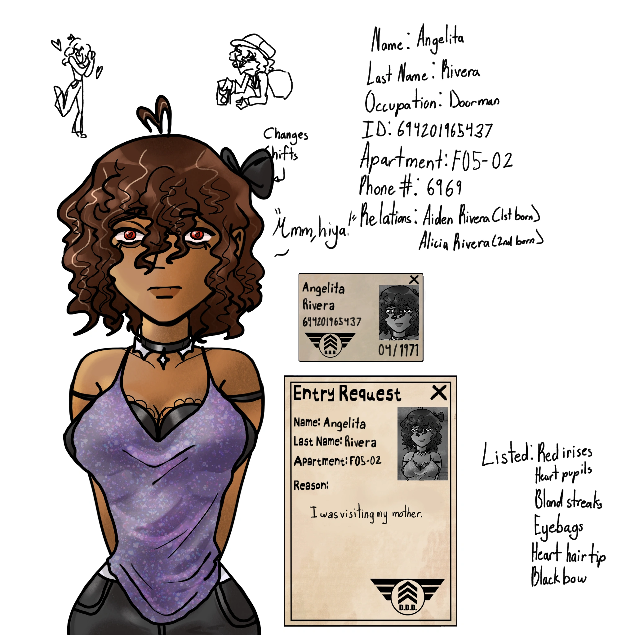 My oc! Finally made an account to share her :3 | Fandom