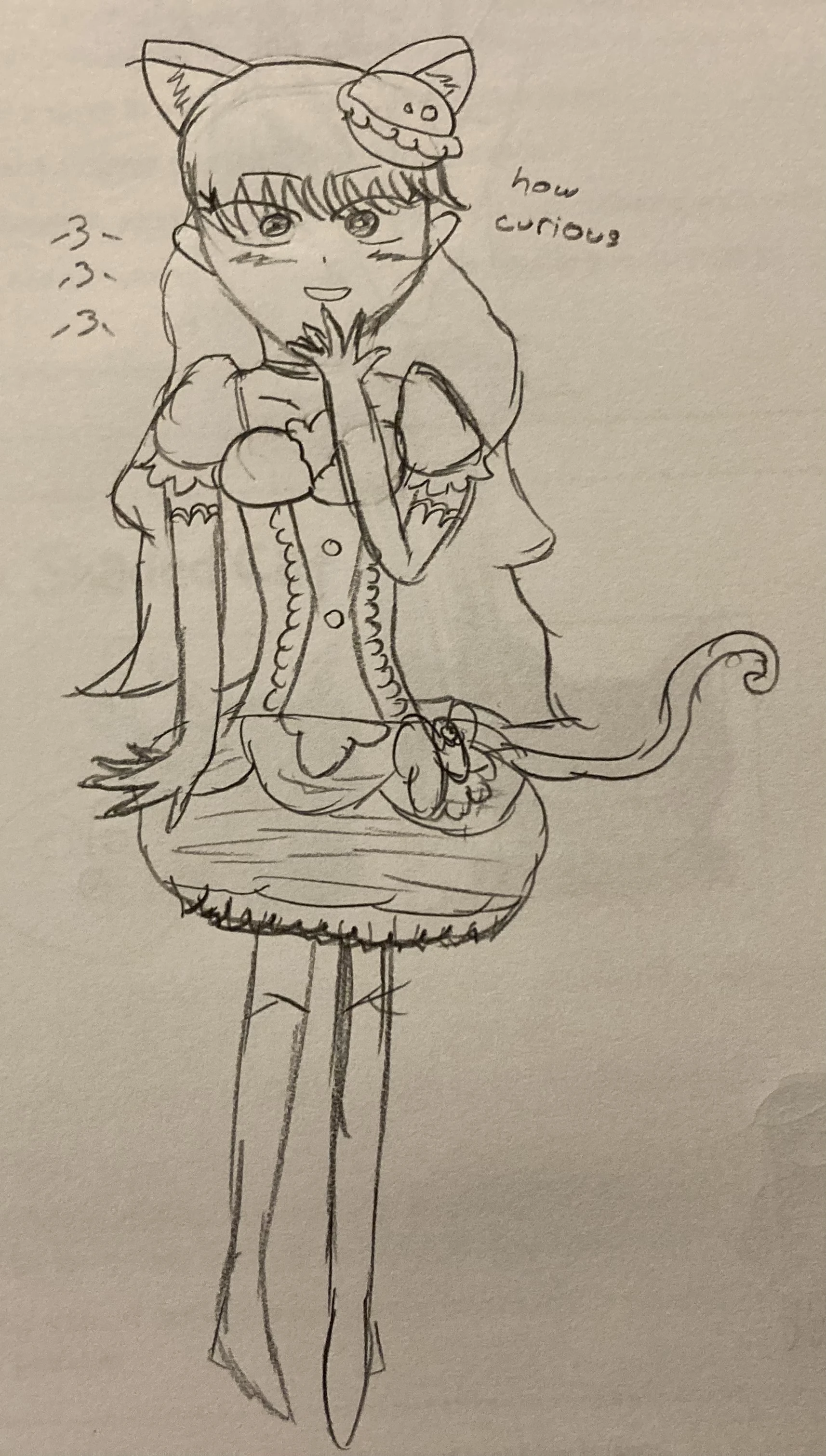 I made a little drawing of Macaron because I love her now | Fandom