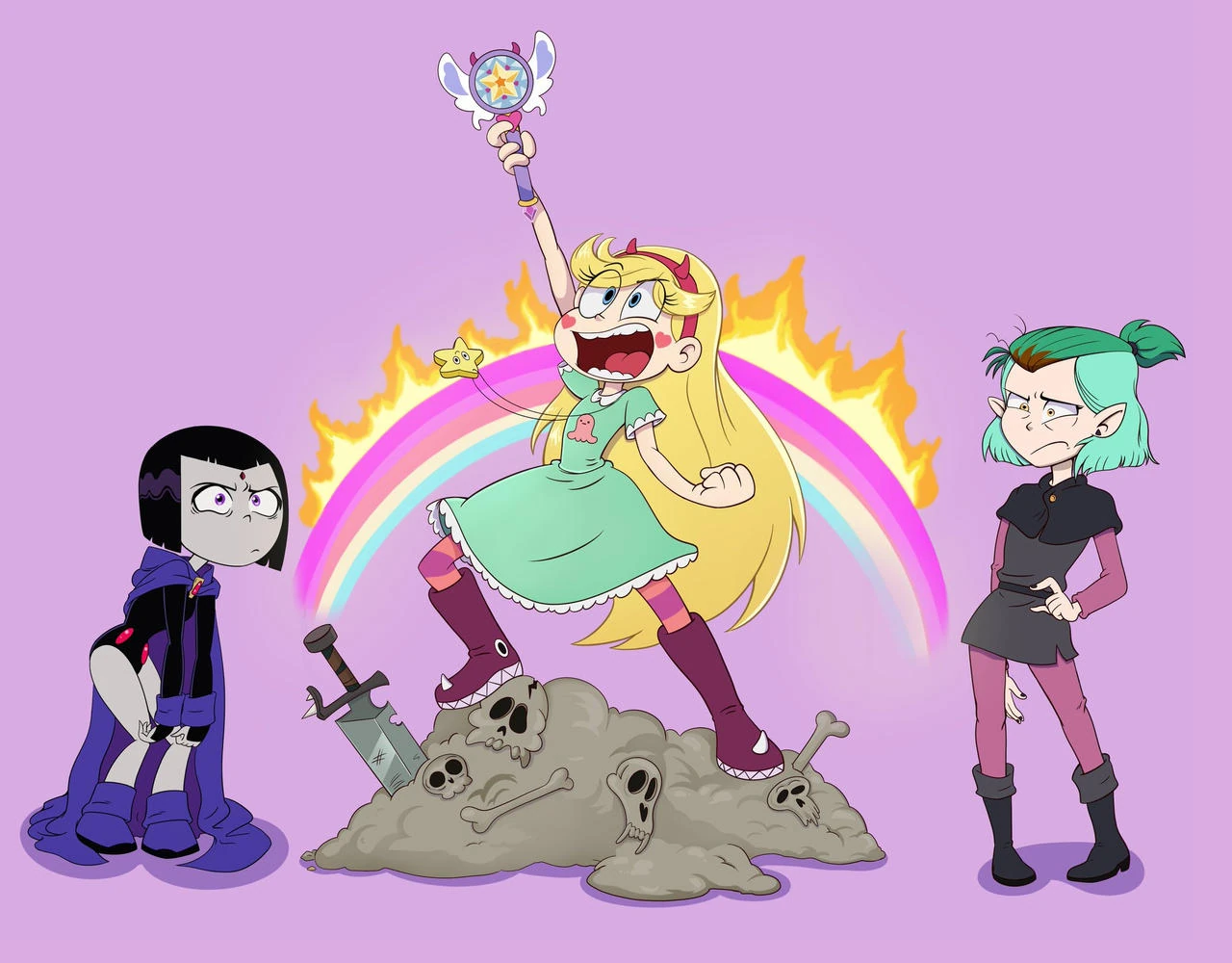 A magical crossover by marcus2177 on DeviantArt | Fandom