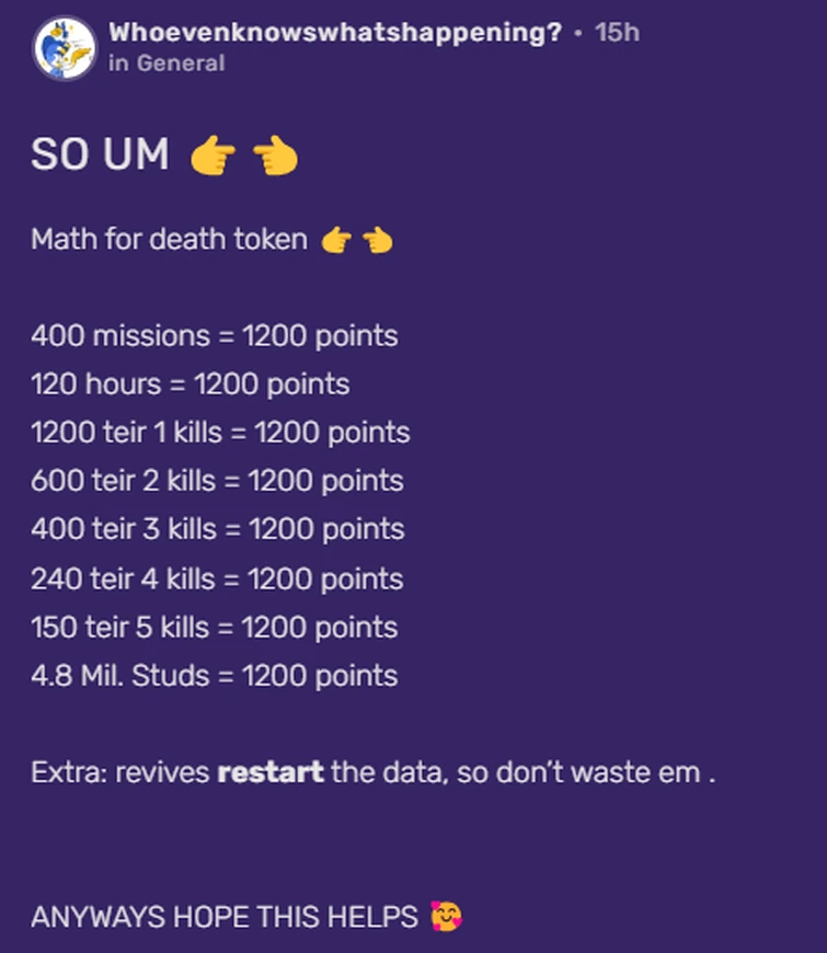 Fellas about death tokens | Fandom