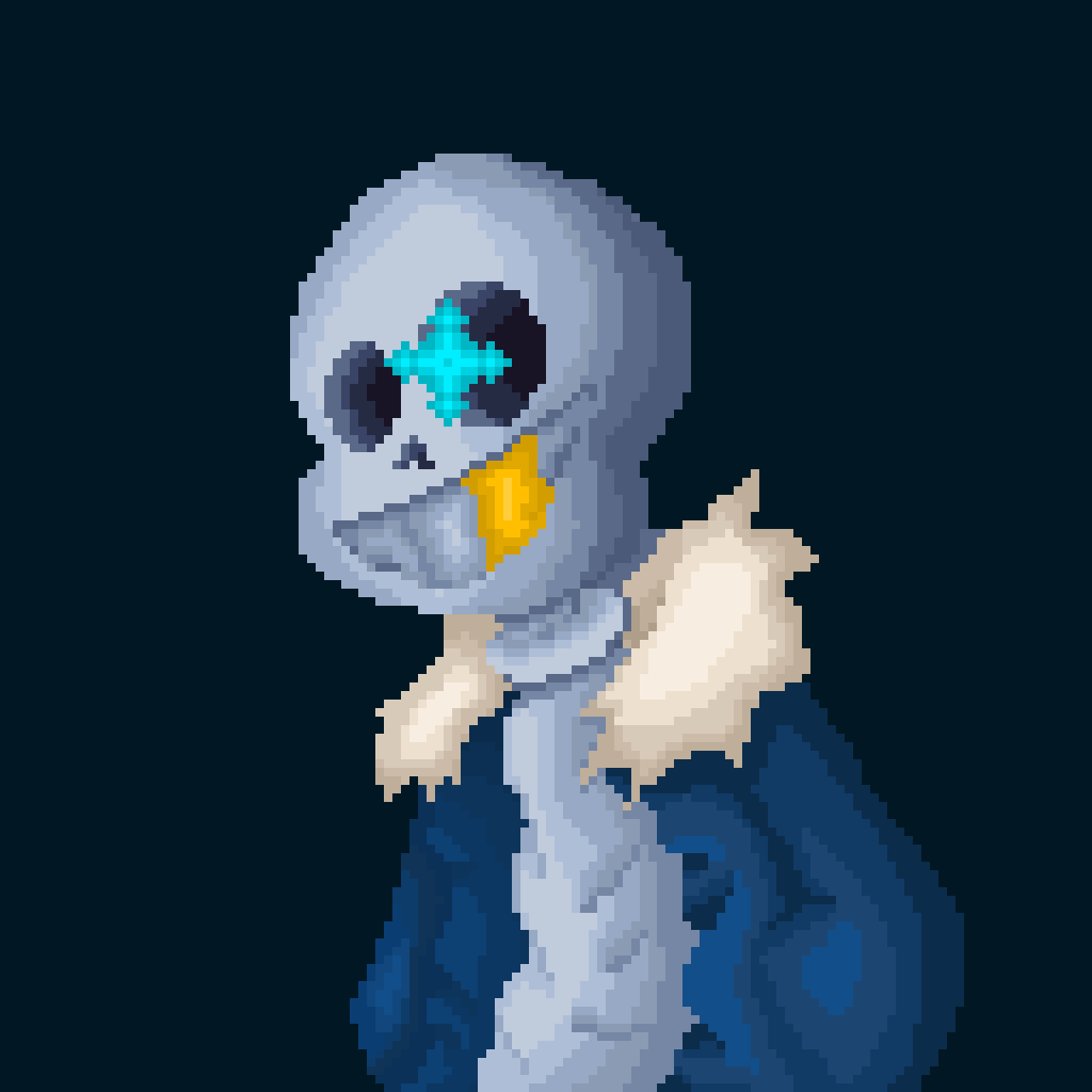 Frost/ice Sans pixel art | Fandom