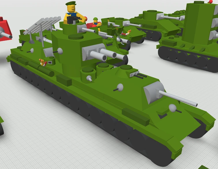 I made the KV-6 in cospaces | Fandom