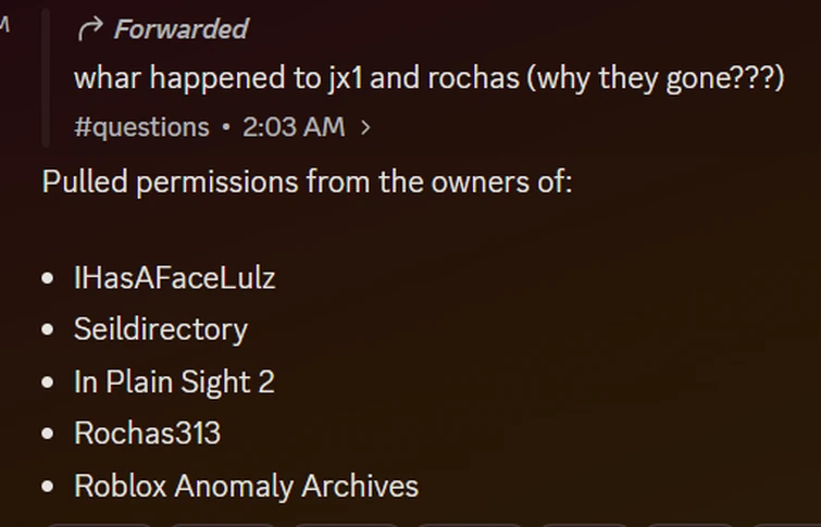 its jover, rochas is gone | Fandom