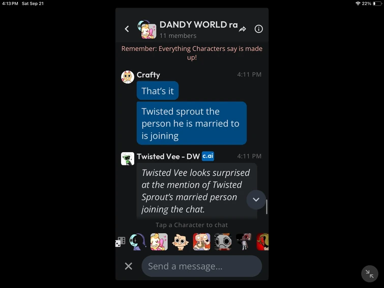 OH MY GOSH TWISTED VEE WHY DID YOU DO THAT TO TWISTED COSMO | Fandom